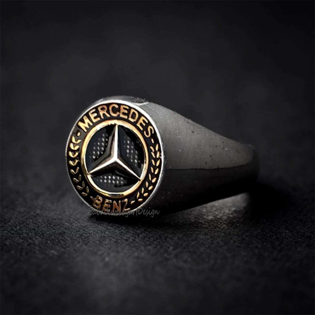 Mercedes Ring Mercedes Benz Ring 925 Sterling Silver Latest - Etsy