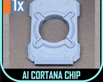 Halo Cortana Chip - Etsy