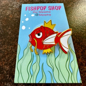 Angry Magikarp Hard Enamel Pin - Etsy