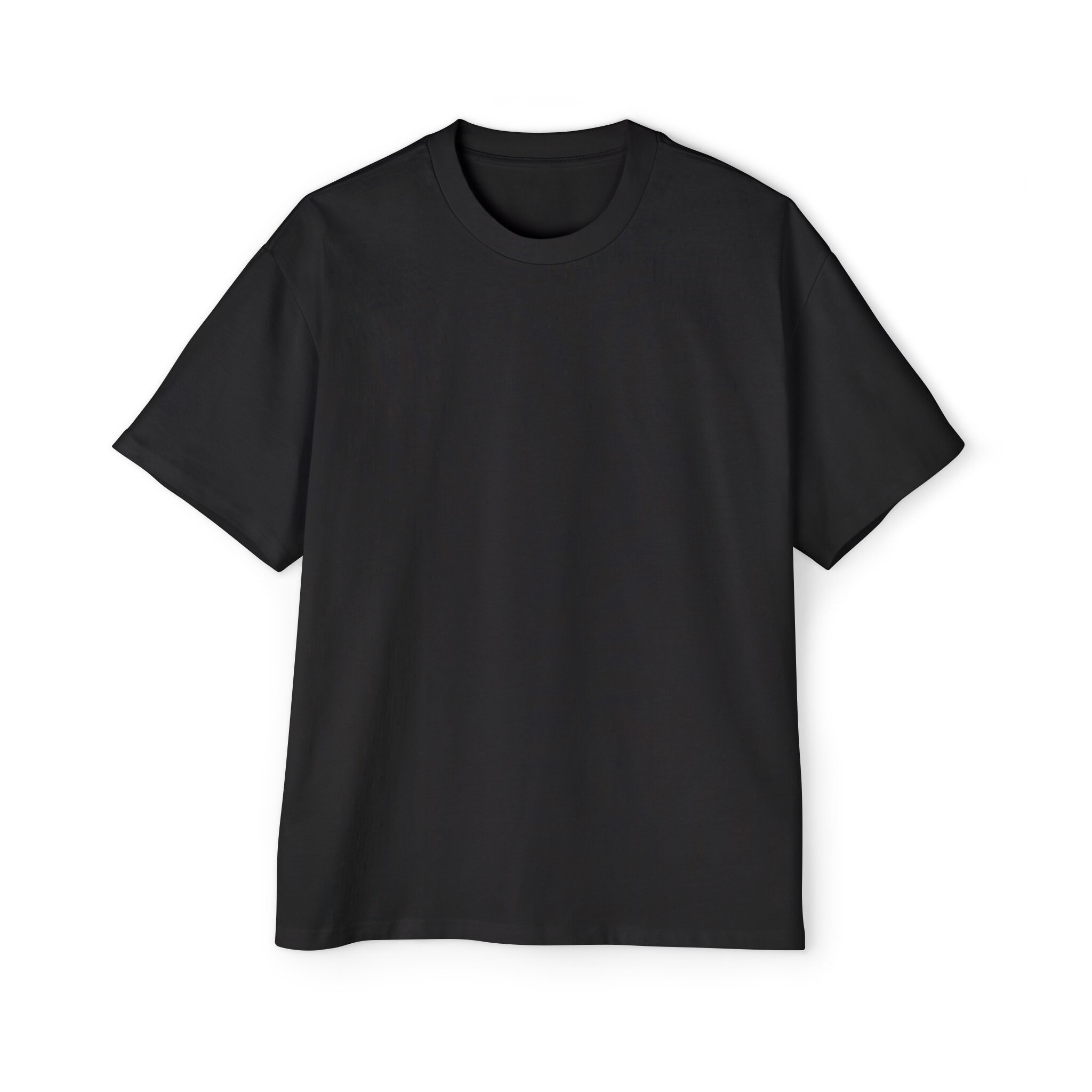 Men's Oversized Tee With Motivational Quote Success Starts With Belief ...