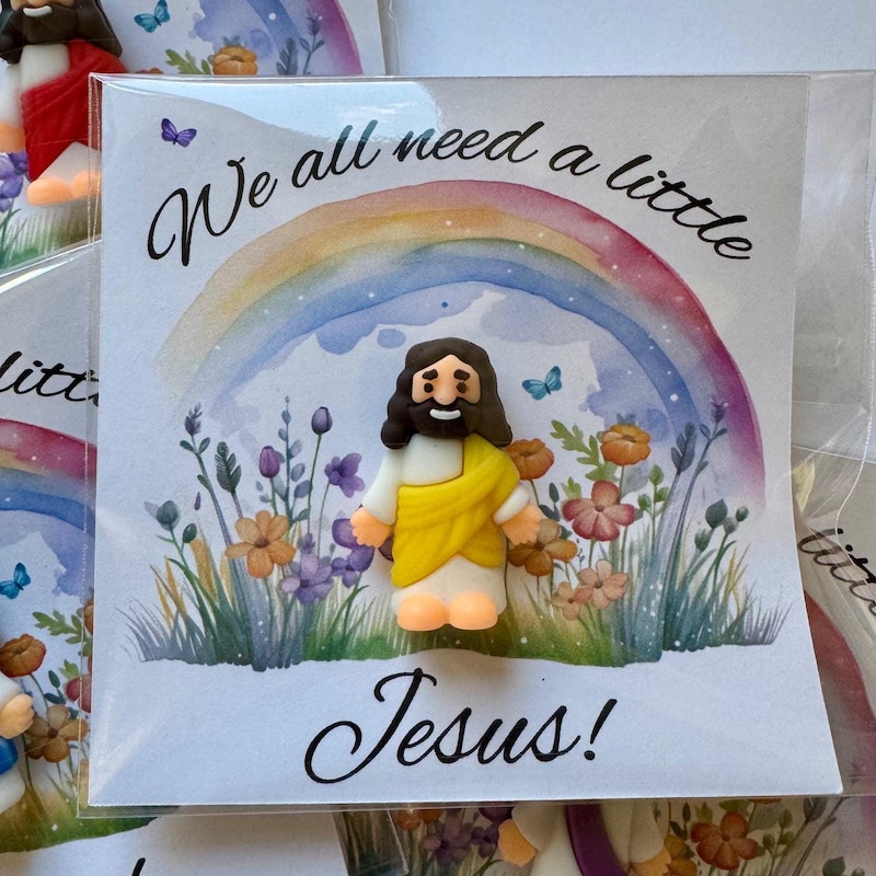 Mini Jesus Figurine - Etsy