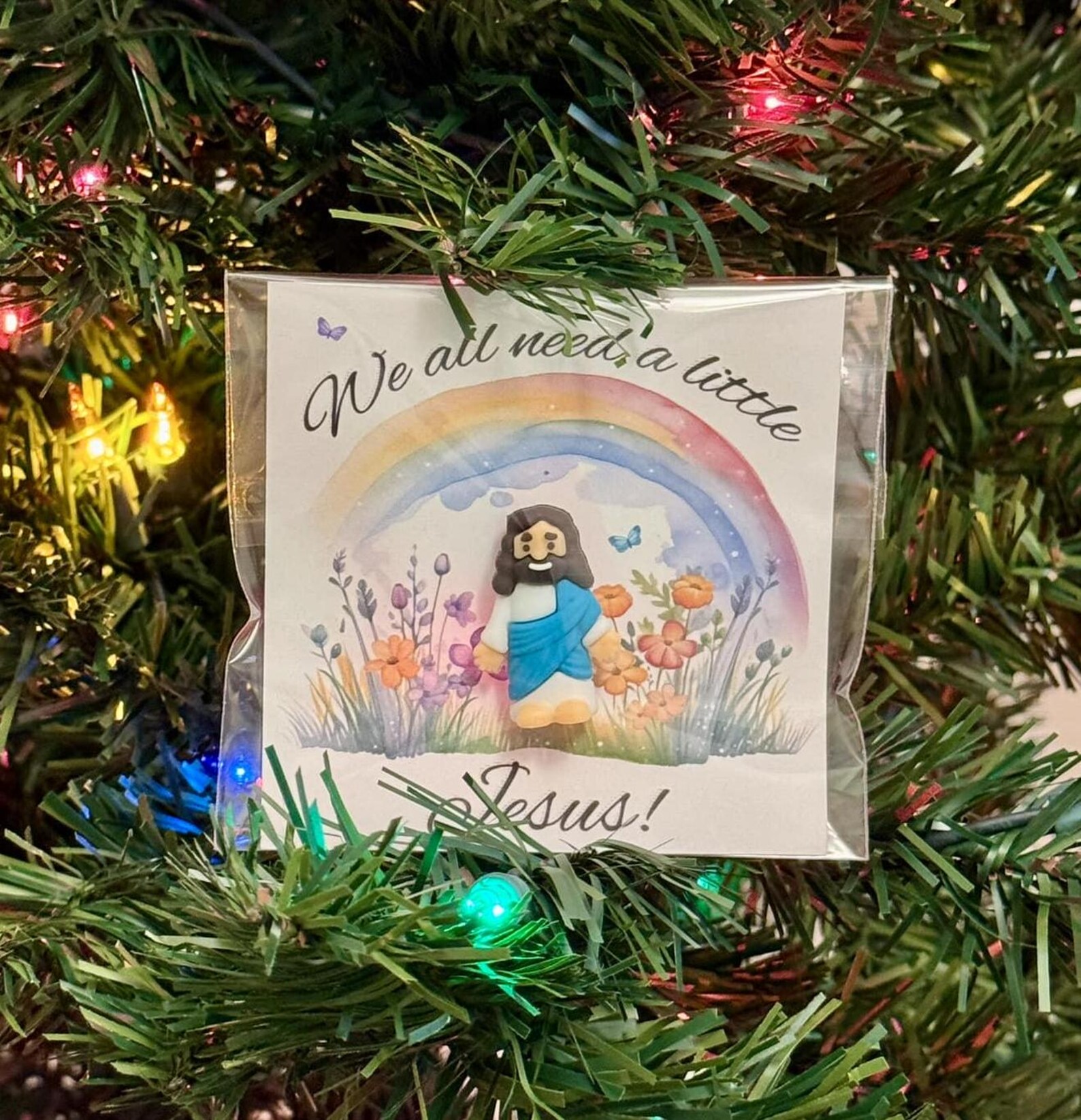 Jesus Pocket Cards Evangelism Christian Church Group Party Favors Bible ...
