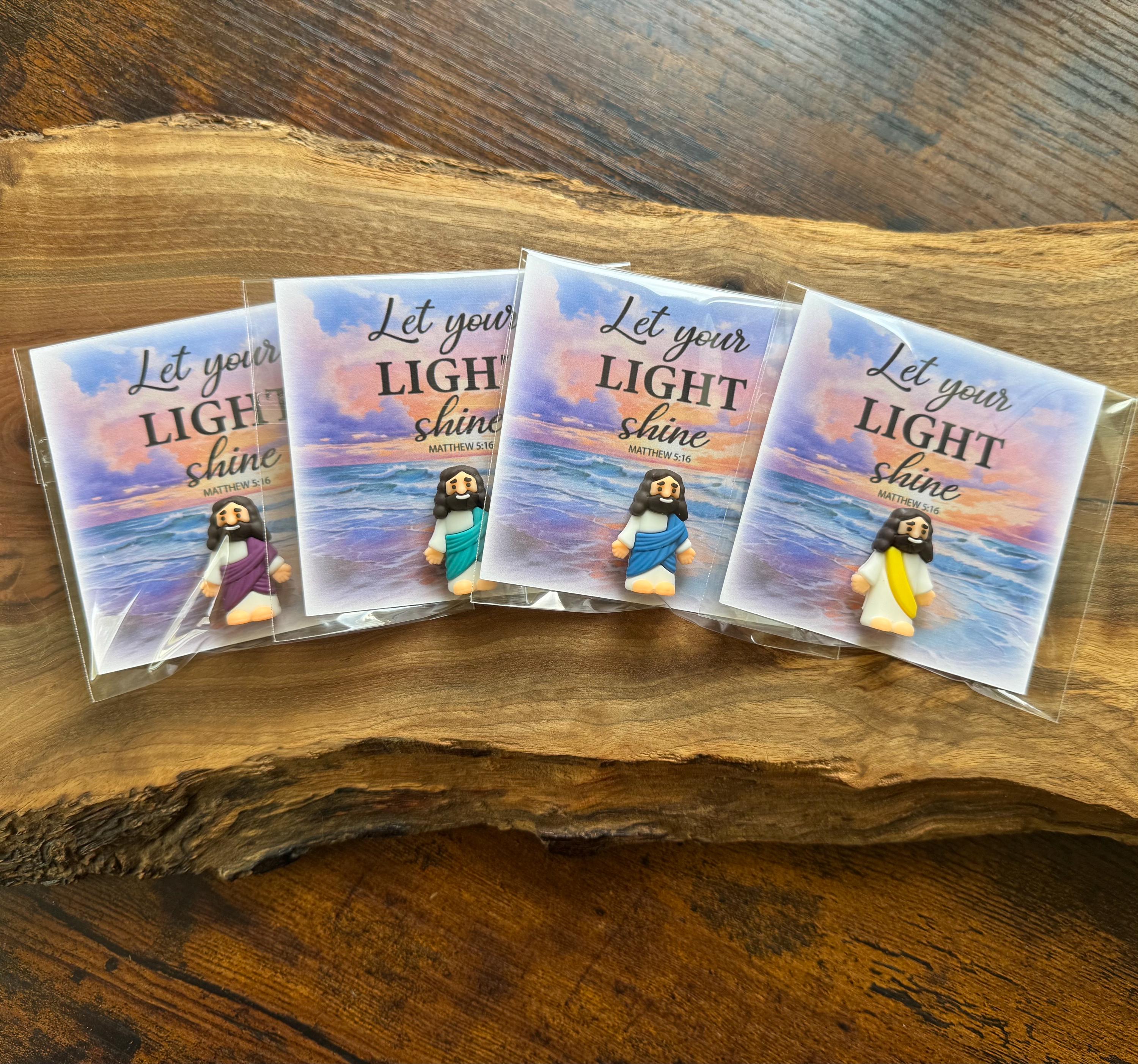 Little Jesus Pocket Cards for Church Party Favors Bible Study Religious ...