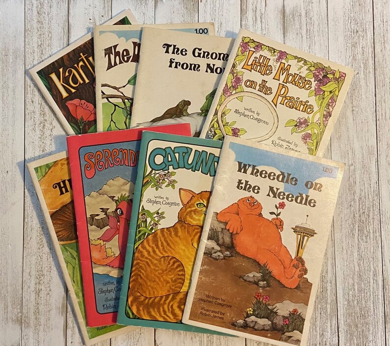 Vintage Book Collection Serendipity Books by Stephen Cosgrove Softcover ...