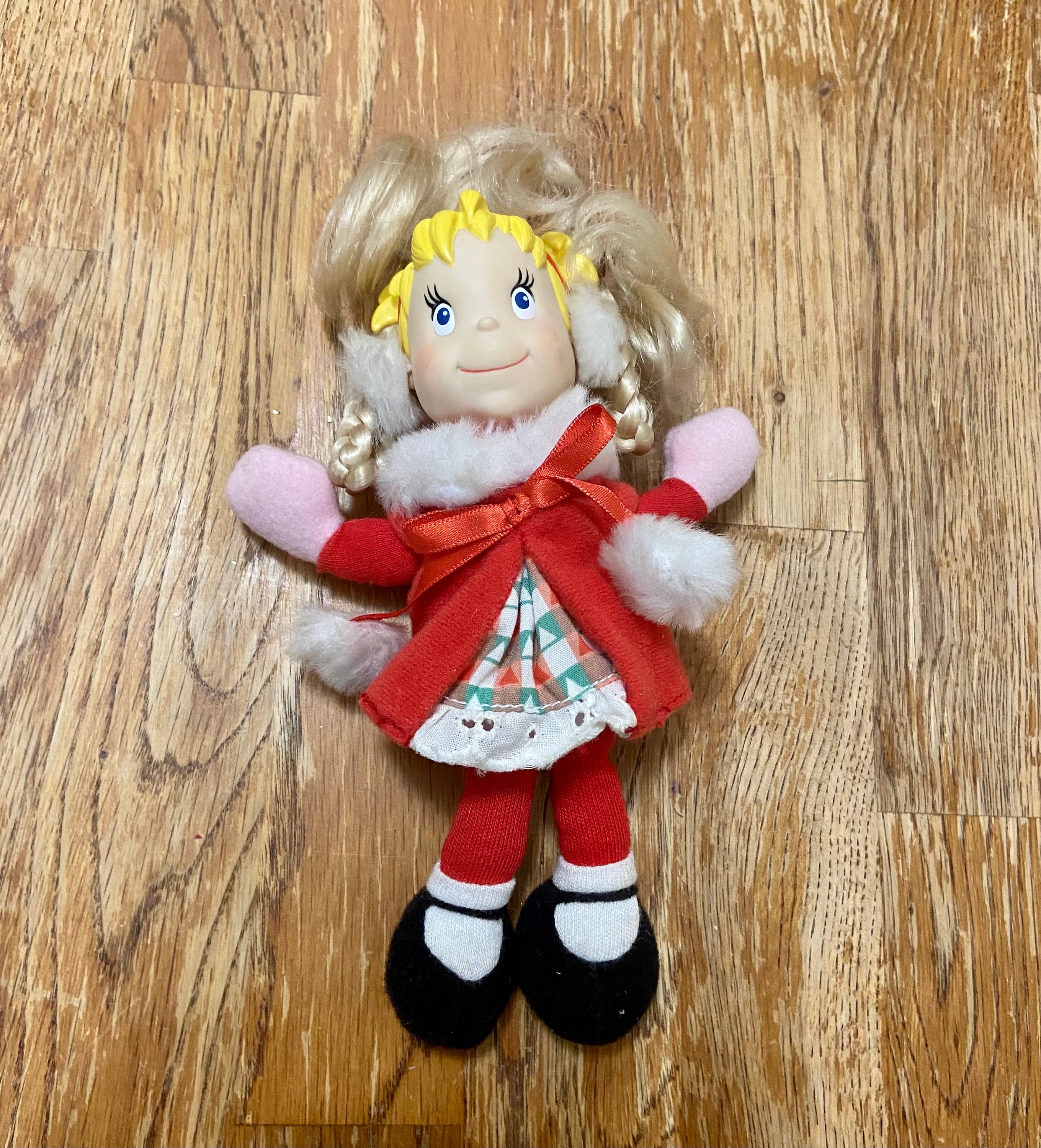 Vintage Cindy Lou Who Doll 2000 7 Plush Dr Seuss the Grinch Universal ...