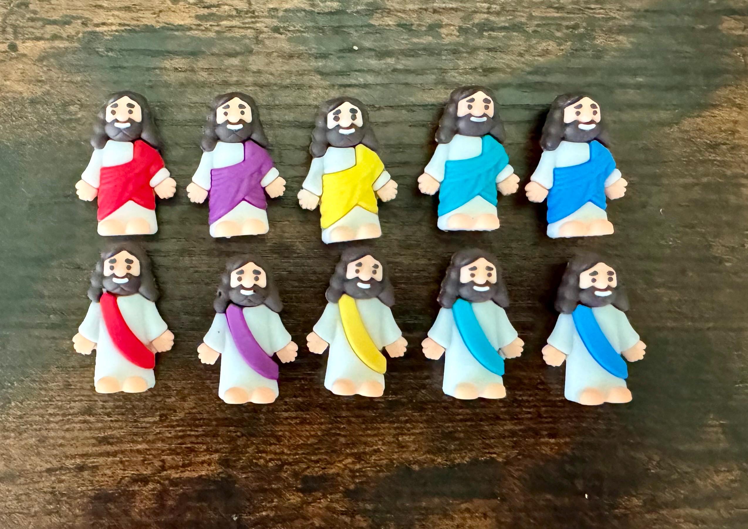 Little Jesus Pocket Cards for Church Party Favors, Bible Study ...