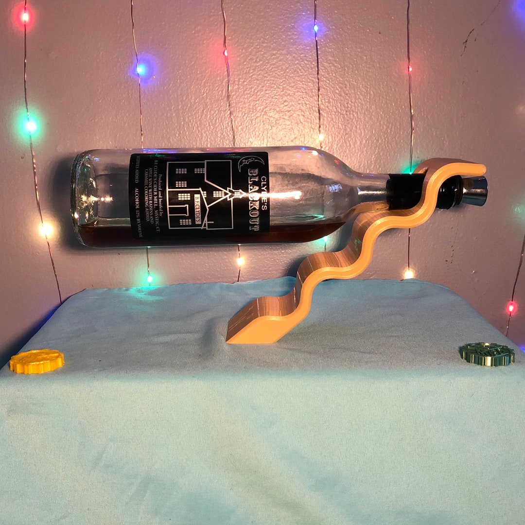 Floating Wine Bottle Stand Balancing Magic Zero Gravity Holder - Etsy