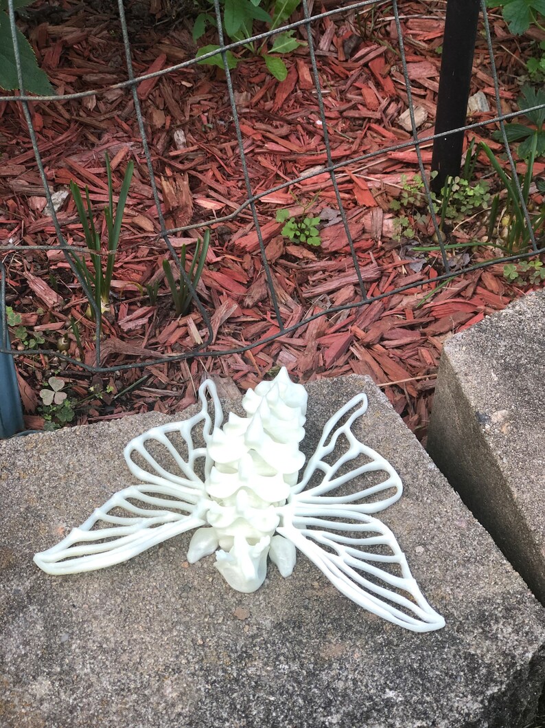 Articulated Bone Moth Figurine 3D Printed Insect Sculpture - Etsy