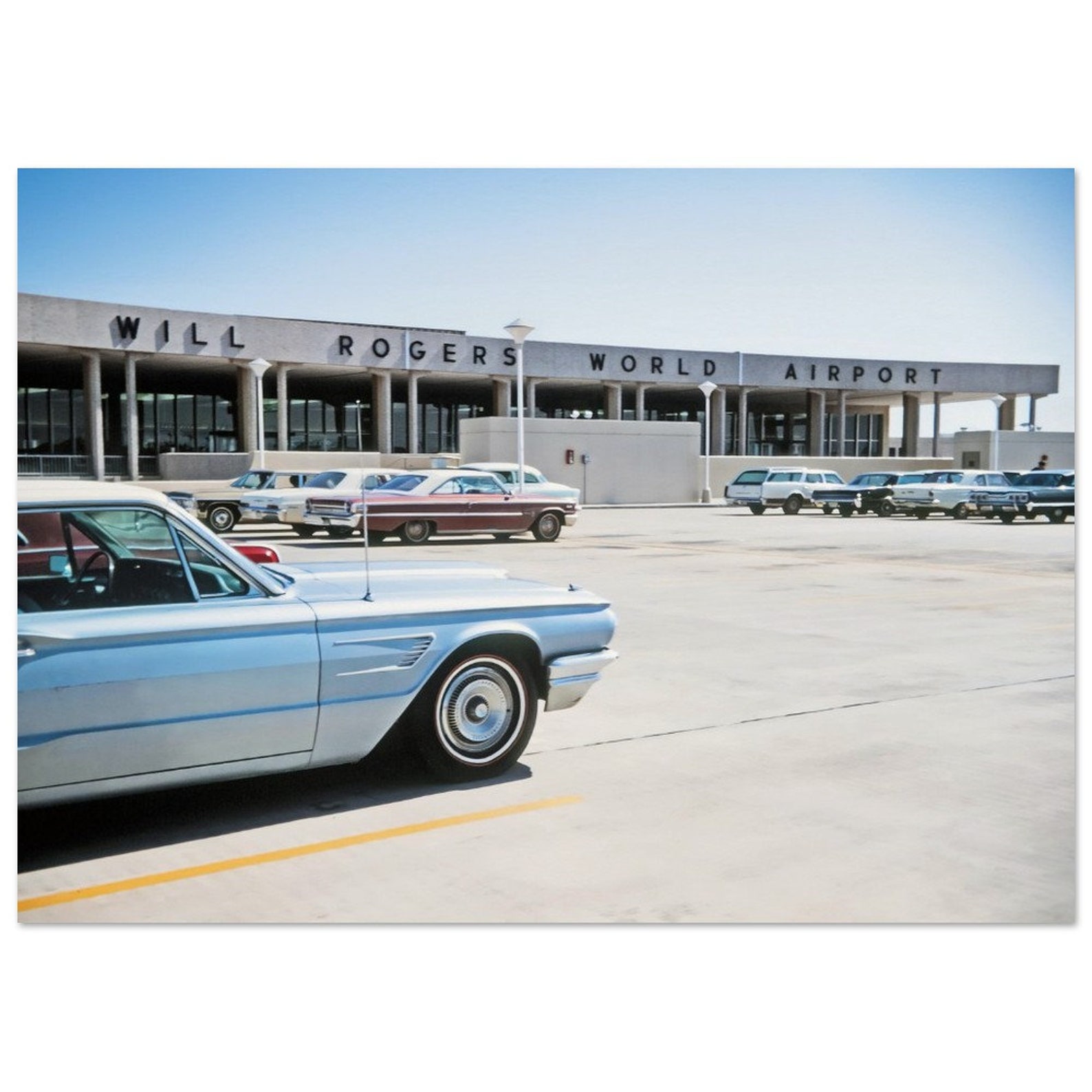 Photo Print 1960s Will Rogers World Airport, Oklahoma City, Vintage ...