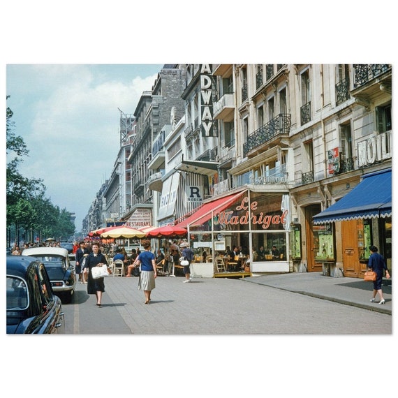 Vintage Paris Street Photography