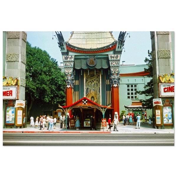 Chinese Theater Poster - Etsy