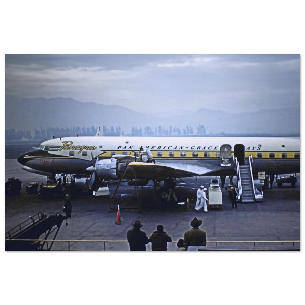 Photo Print 1950s Panagra Pan American-grace Airways El Interamericano ...