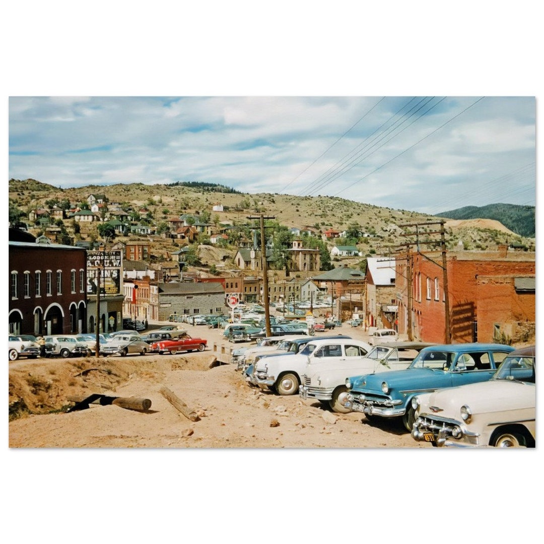 Photo Print 1950s Central City Colorado Vintage Wall Art Poster Fifties ...