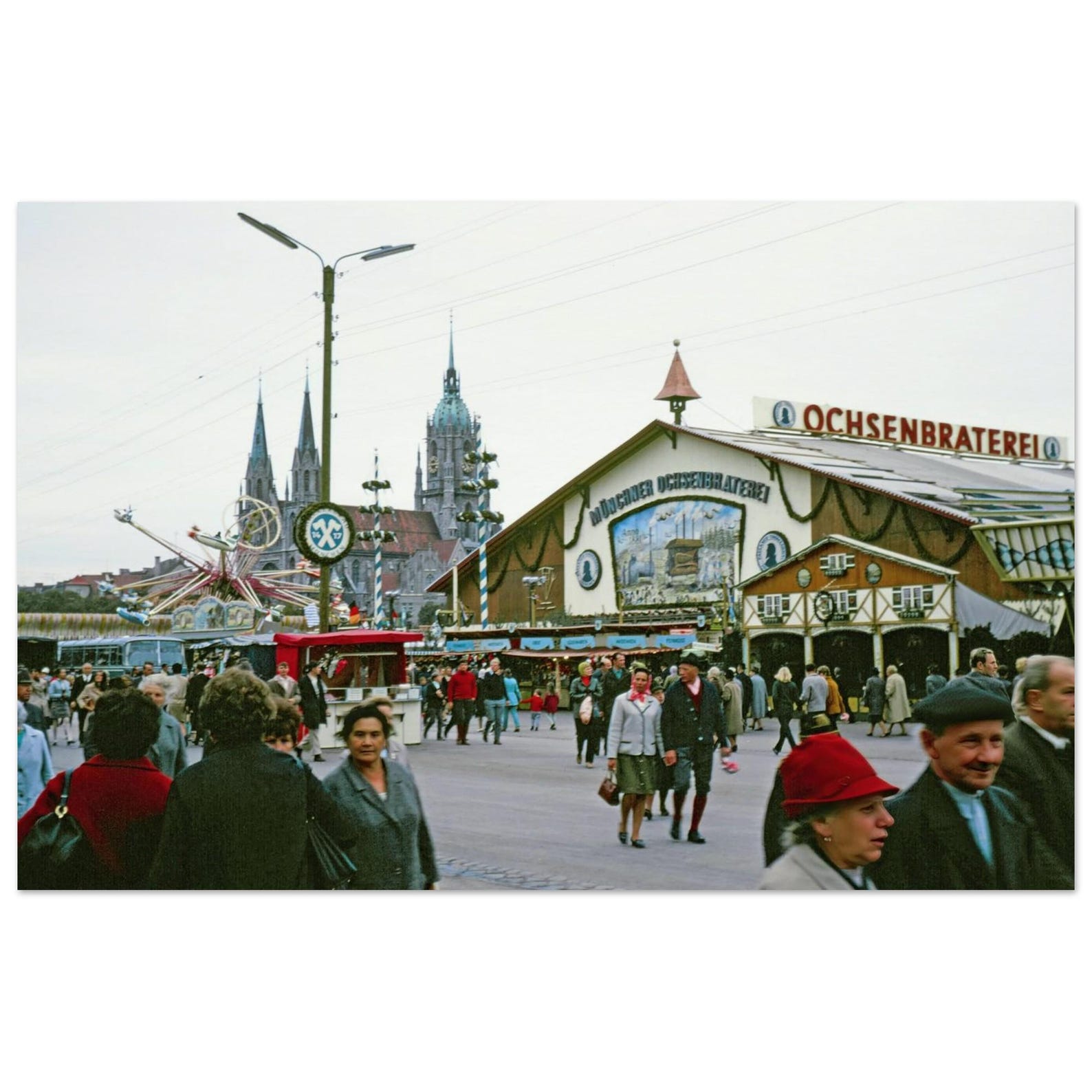Photo Print 1960s Munich Germany Munich, Oktoberfest, Münchener ...