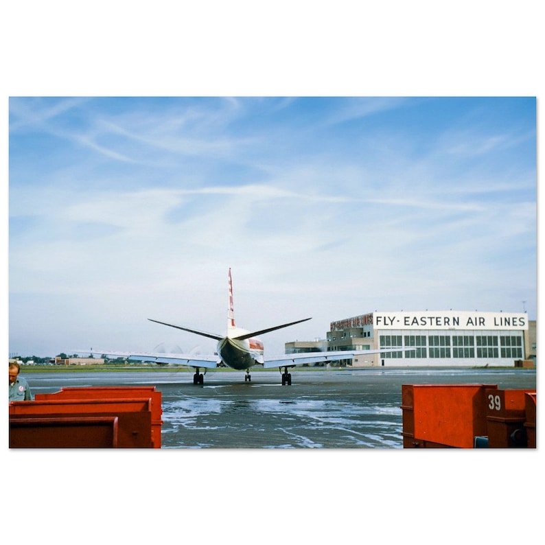 1950s Chicago Airport Fly Eastern Air Lines Capital Airlines Viscount ...