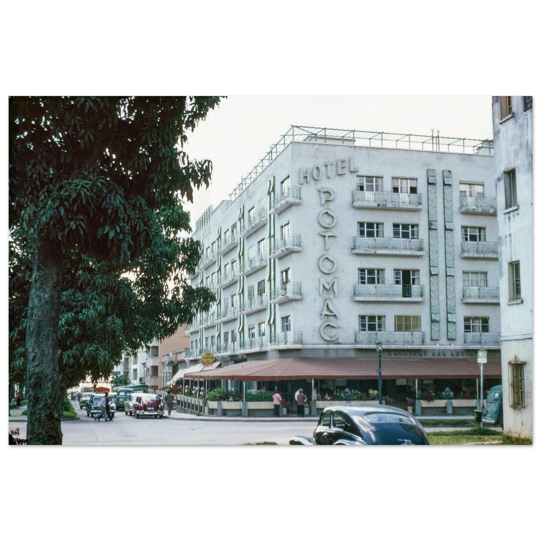 Photo Print 1950s Caracas Venezuela, Hotel Potomac, San Bernardino ...
