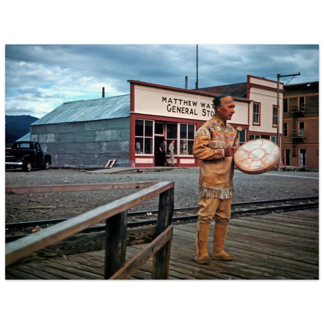 Photo Print 1940s Matthew Watson General Store Carcross Yukon Canada ...