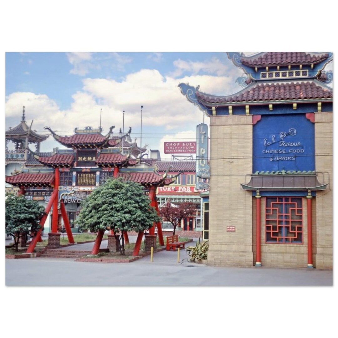 Photo Print 1950s LIPO Famous Chinese Restaurant, Chop Suey Tuey Far ...