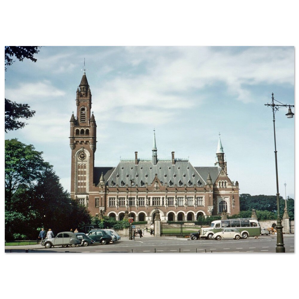 Photo Print 1950s Peace Palace UN Court of Justice the Hague ...