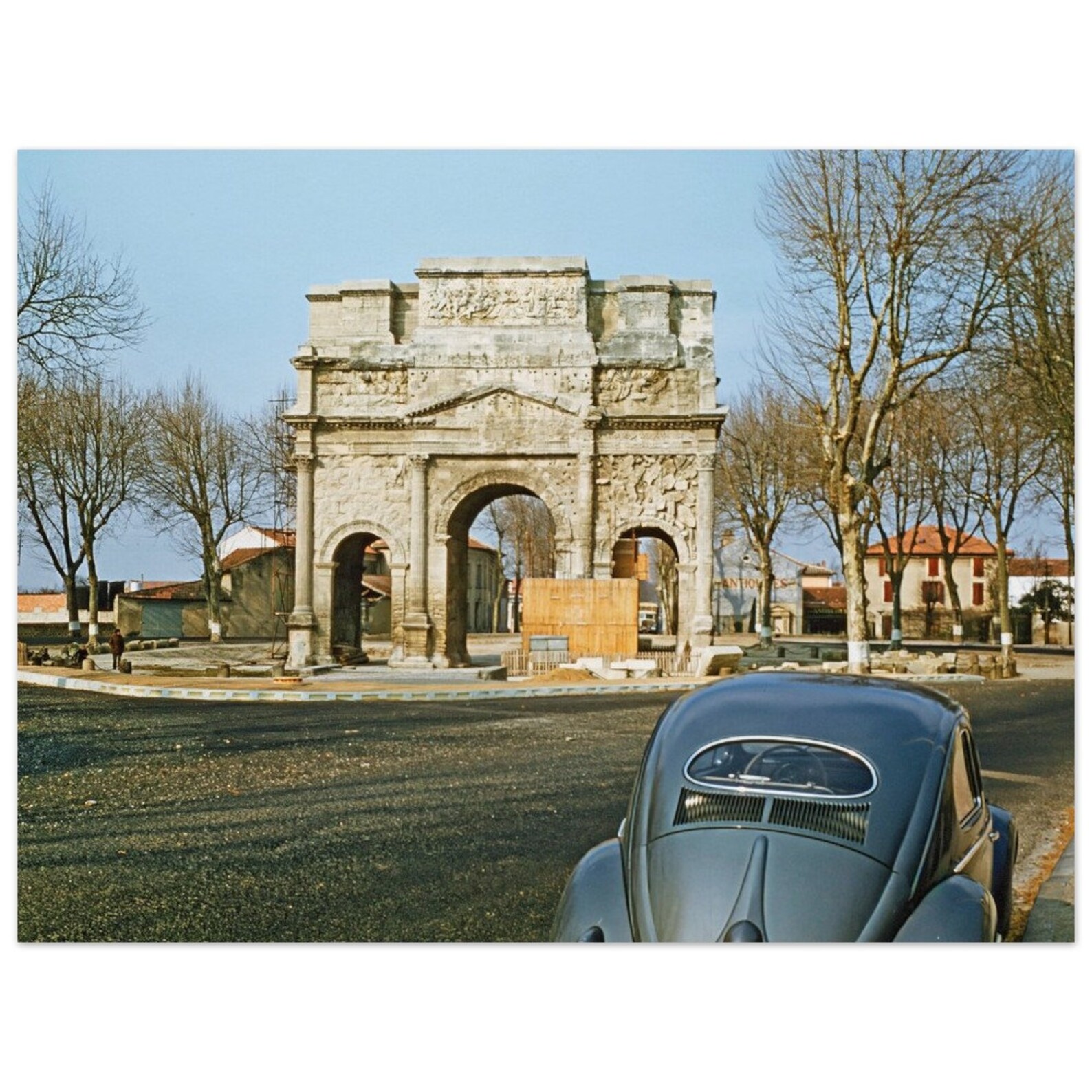 Photo Print 1950s the Triumphal Arch of Orange, Emperor Augustus ...