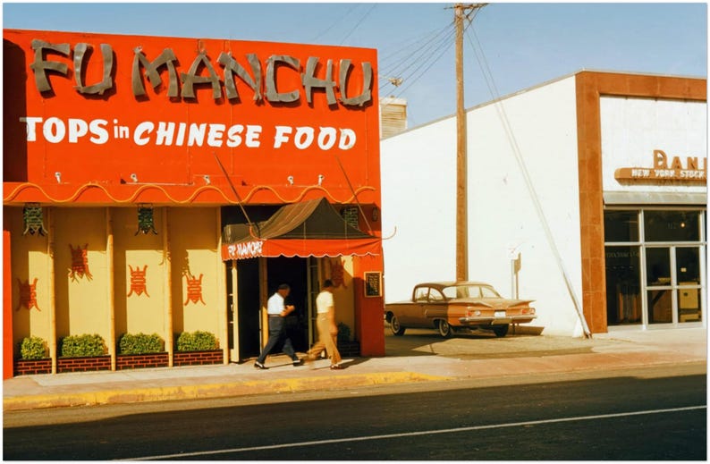 Photo Print 1950s Miami Beach Florida, Collins Avenue, Fu Manchu ...