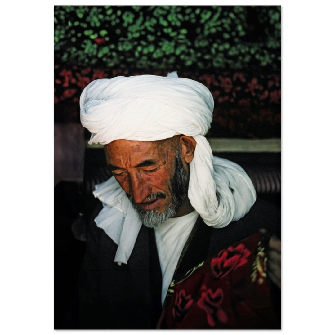 Photo Print 1970s Afghanistan Kandahar, Portrait of Man Displaying ...