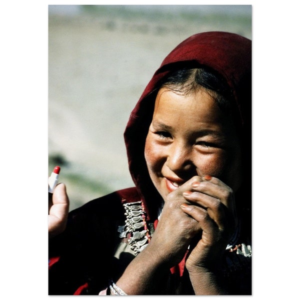Afghan Girl Poster - Etsy