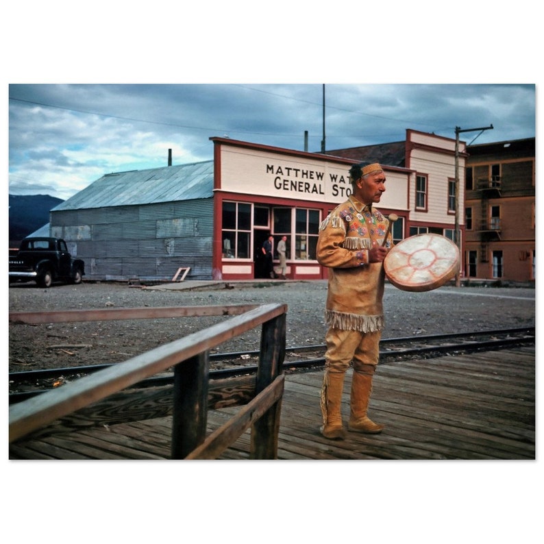 Photo Print 1940s Matthew Watson General Store Carcross Yukon Canada ...