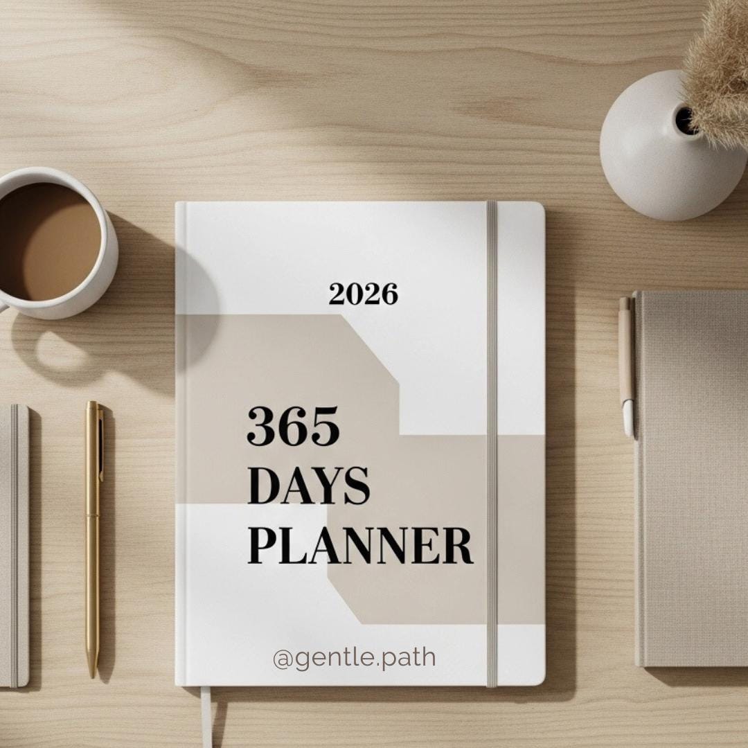 2026 365 Days Planner Printable | Daily, Weekly and Monthly Planner PDF ...