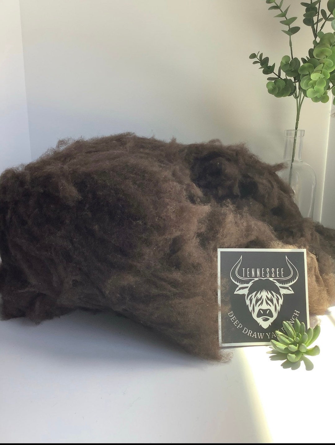 Fiber Yak, Natural Brown, No Dyes, Luxury Fiber, Cleaned and De-haired ...