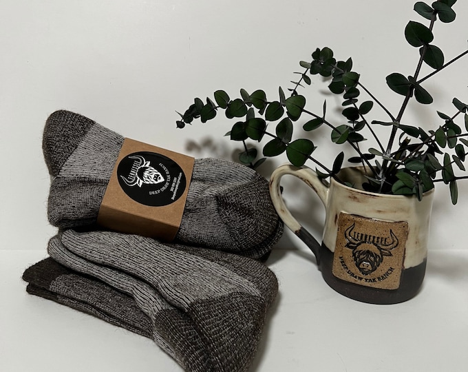 Yak Handspun Yarn Yak Down Chocolate Brown natural Yak Yarn Yak Fiber ...