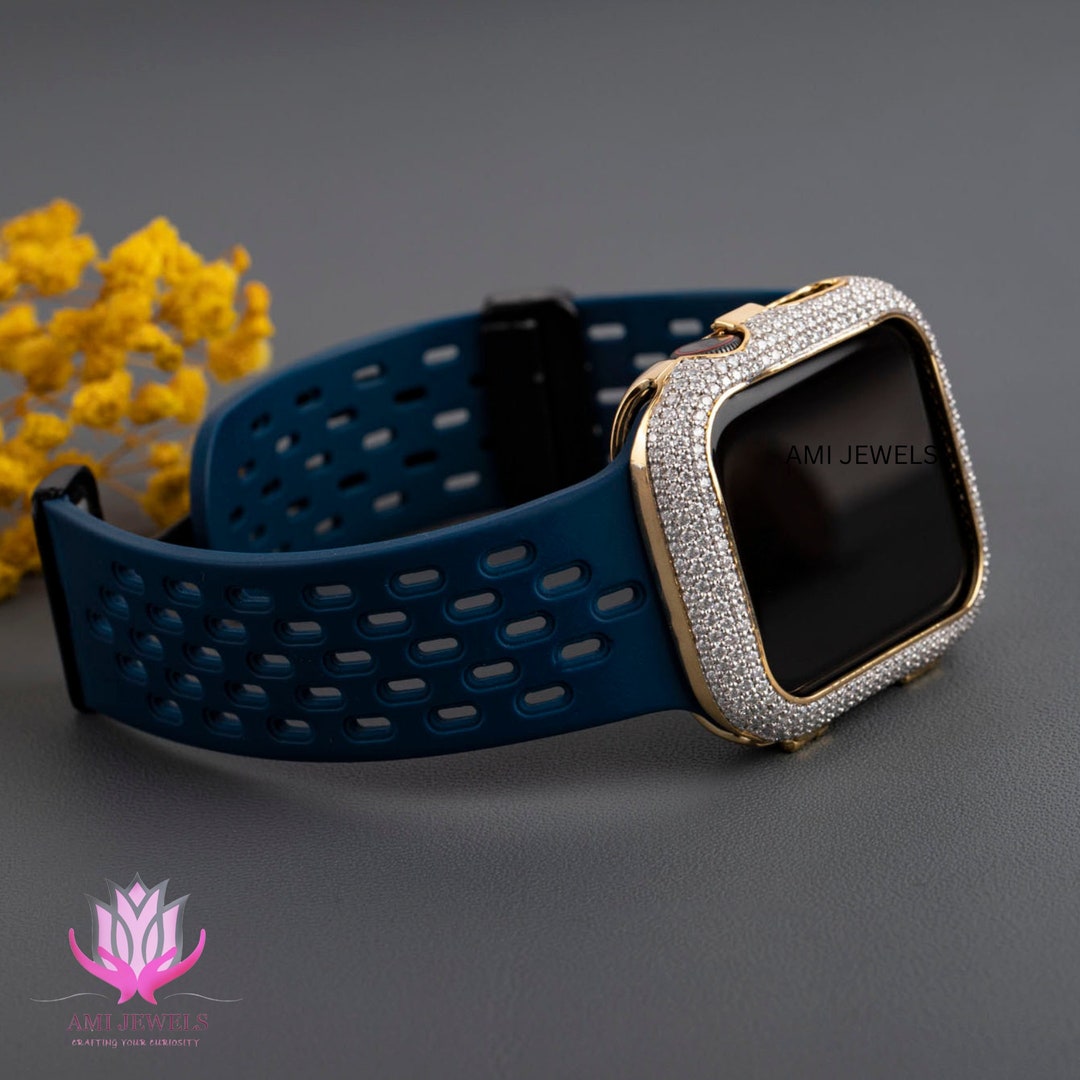 Apple Series6 44mm Watch Case, Apple Watch Diamond Cover, Apple Watch ...