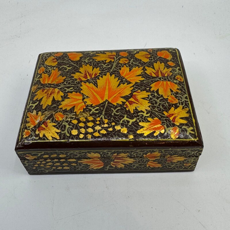 Kashmir Lacquer Box - Etsy