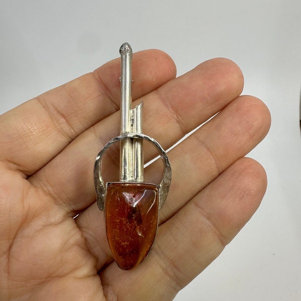 Amber Pin - Etsy