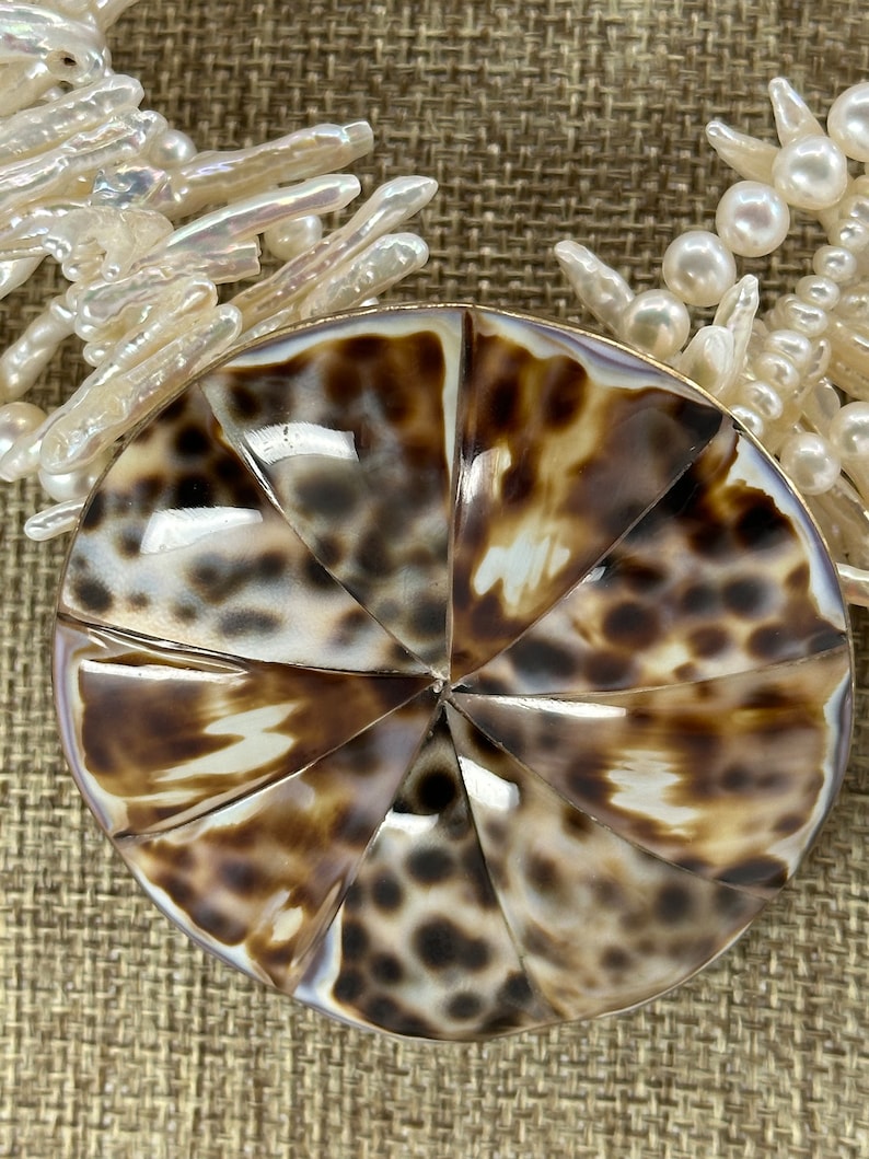 Handmade Freshwater Oblong Side Drilled Pearl Necklace - Etsy