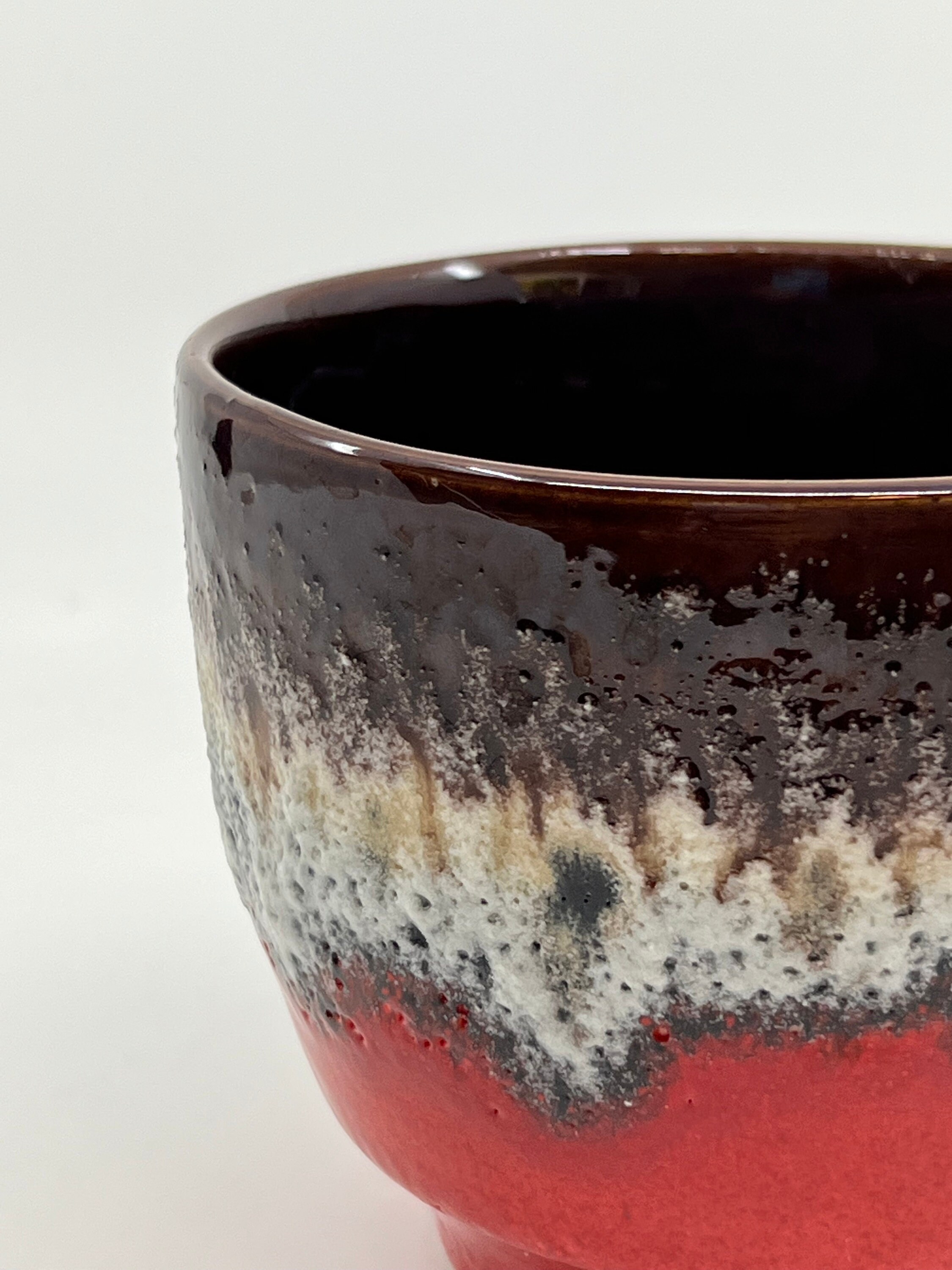 Mid Century BAY Keramik Fat Lava Pot From West Germany - Etsy