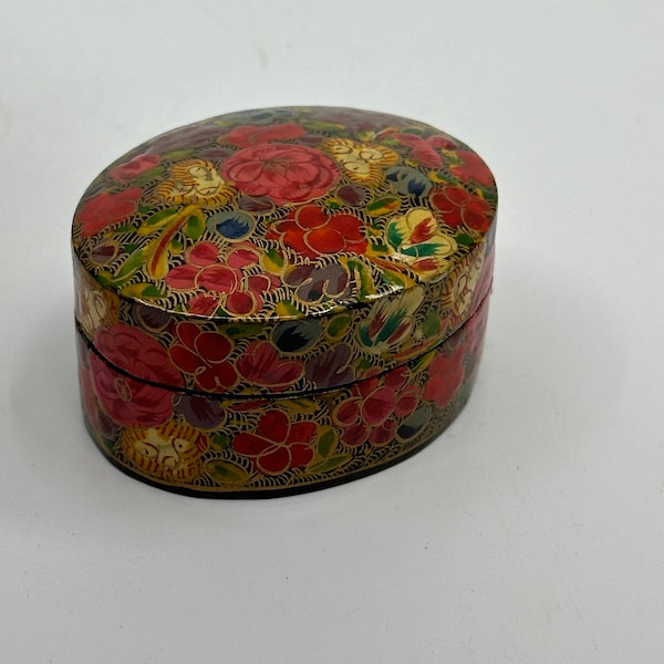 Kashmir Lacquer Box - Etsy