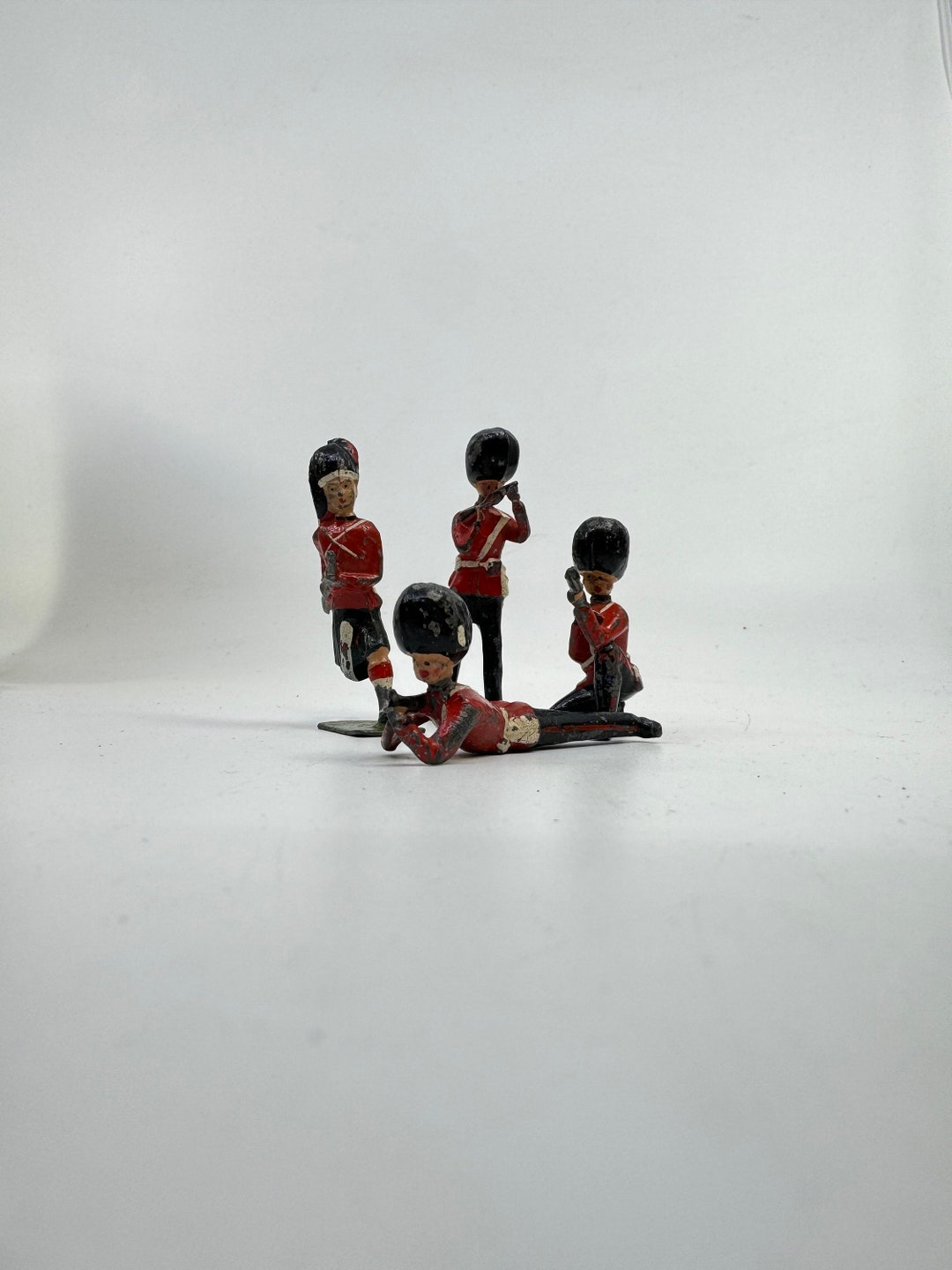 Collection of 5 Vintage Lead Soldiers British and Scottish - Etsy