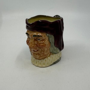 Royal Doulton Small Character Jug Toby Simon the Cellarer D5616 - Etsy