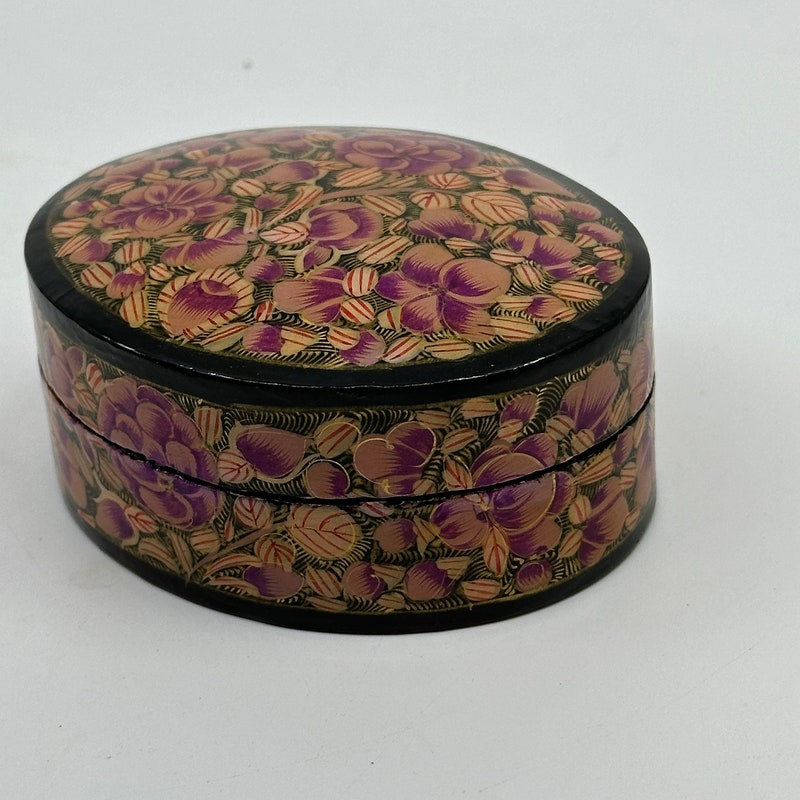 Kashmiri Trinket Box - Etsy