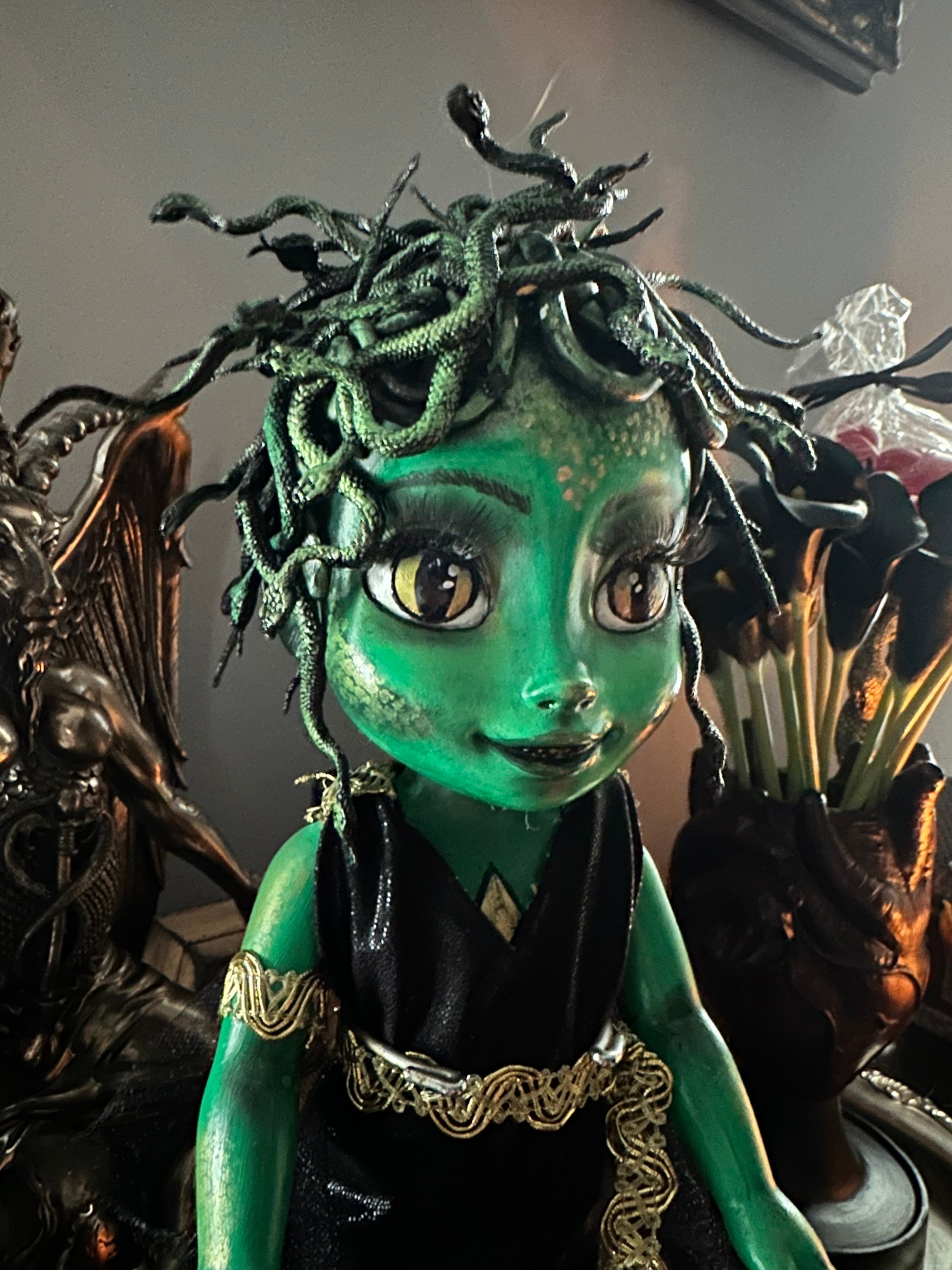 Medusa Doll - Etsy