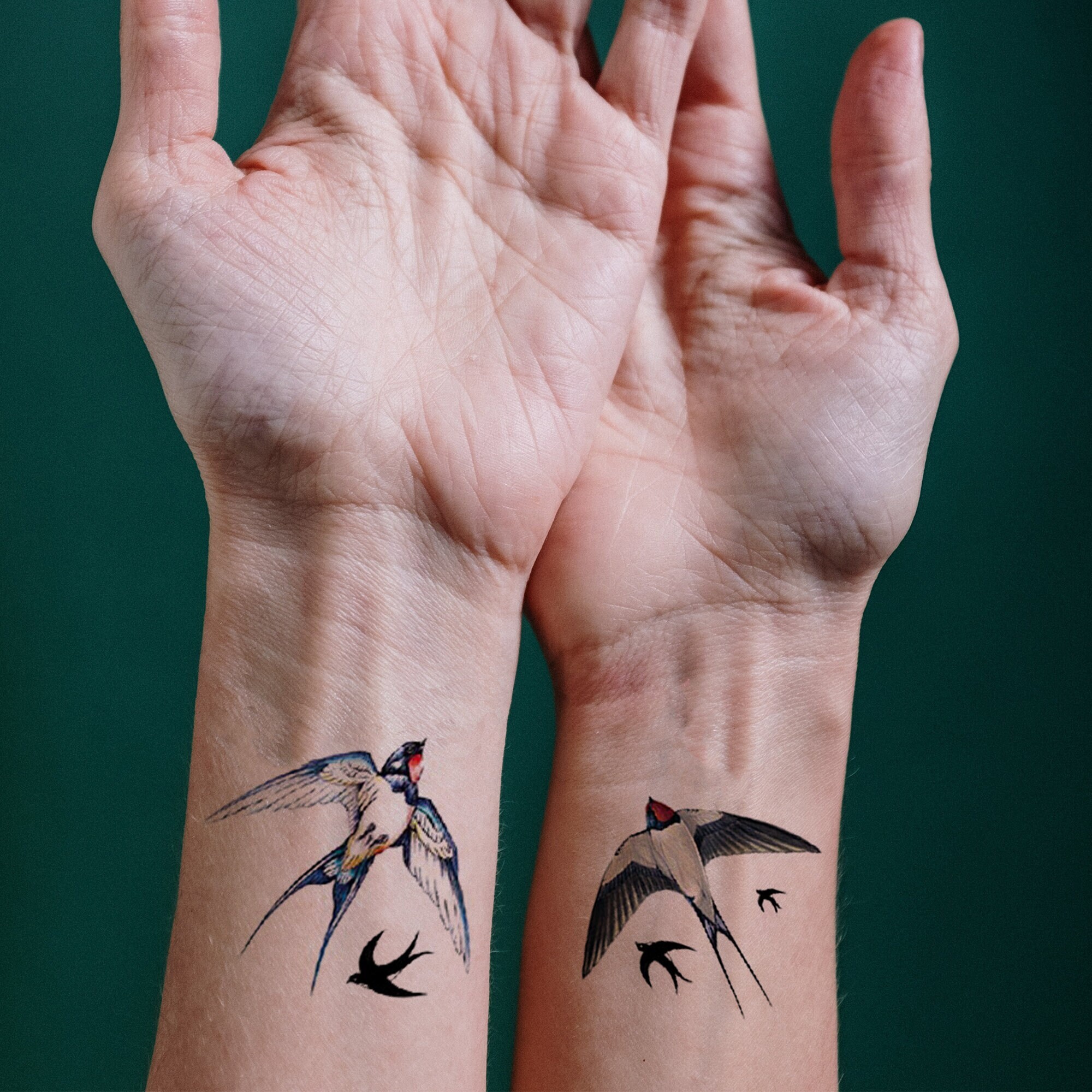 Thrush Bird Tattoo