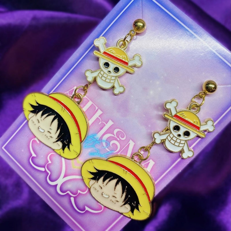 Anime Earrings - Etsy