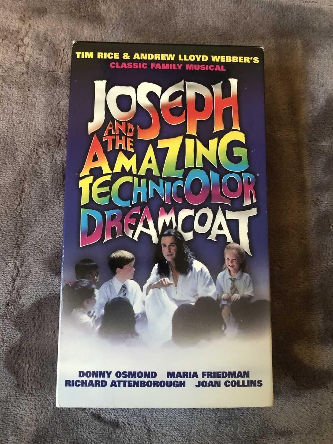 Joseph and the Amazing Technicolor Dreamcoat VHS Tape - Etsy
