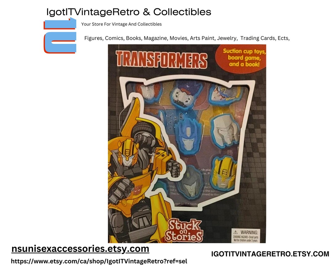 The Transformers Suction Cups Board Game New - Etsy