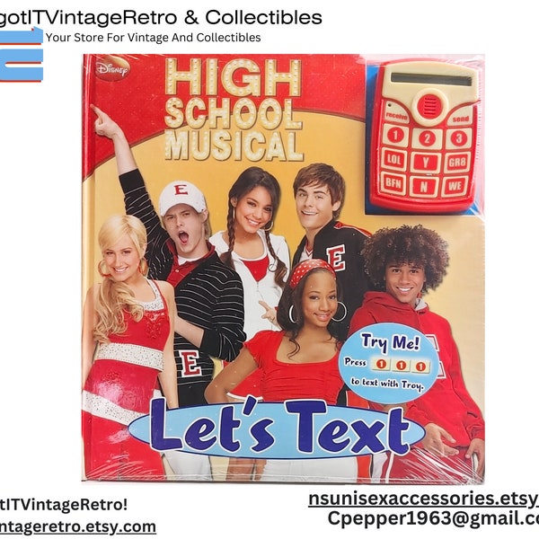 High School Musical Book - Etsy