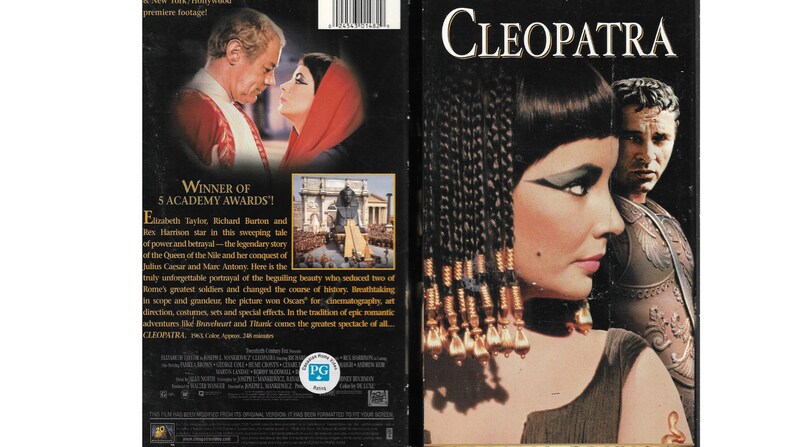 CLEOPATRA Vhs2001english2 VHS Tapes-fold-out Coverpre-owned - Etsy