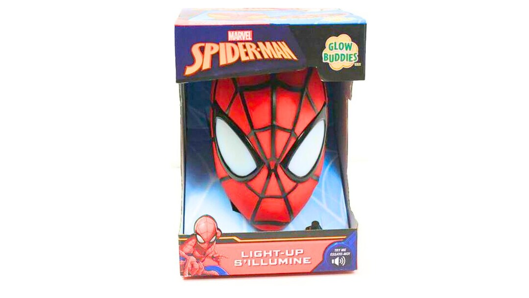 Spider-man Glow Buddy 4 Spidey Sayings LED Colour New - Etsy