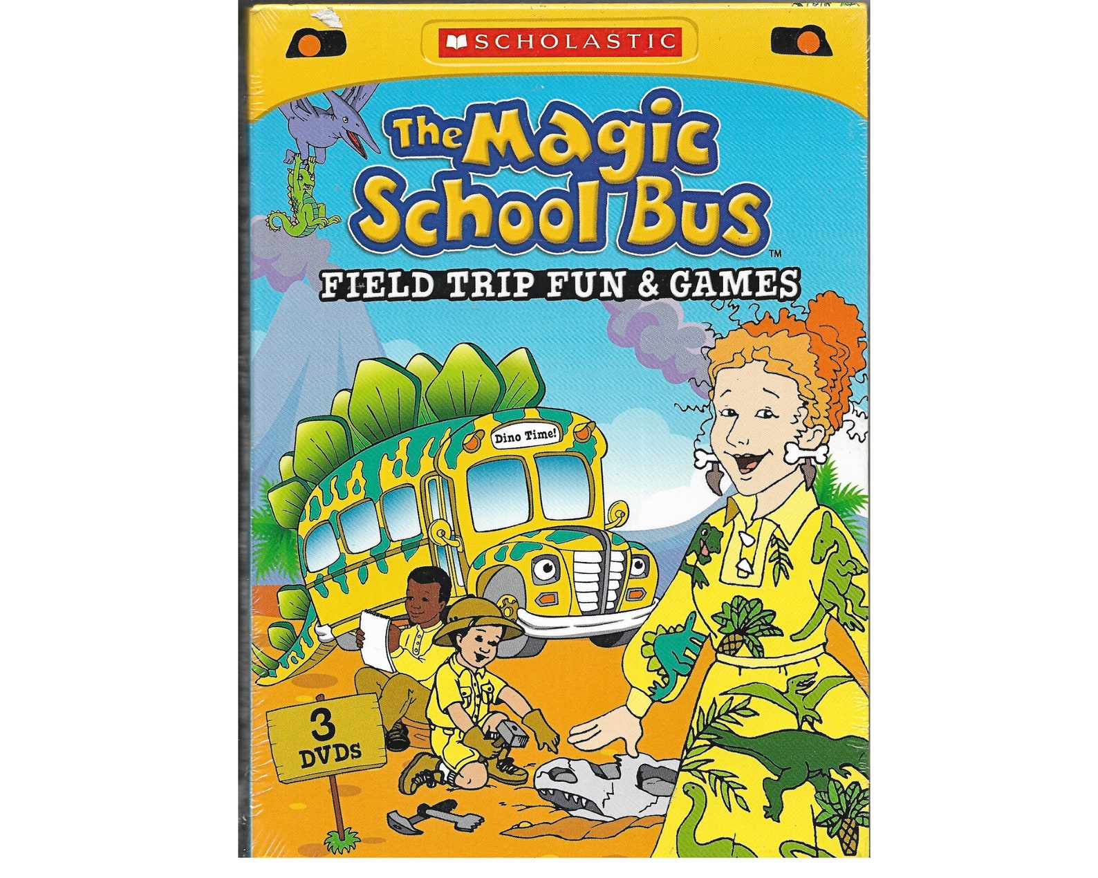 The Magic School Bus Dvd Book Field Trip Fun & Games 3 Dvds New - Etsy