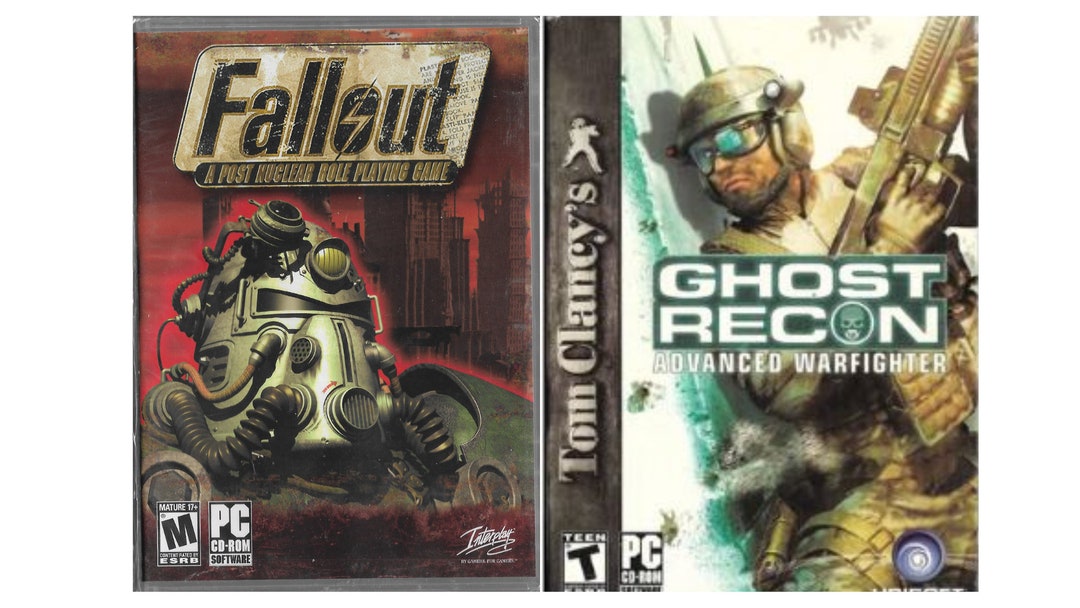Tom Clancy's Ghost Recon Advanced Warfighter PC, 2006 and Fallout Game ...